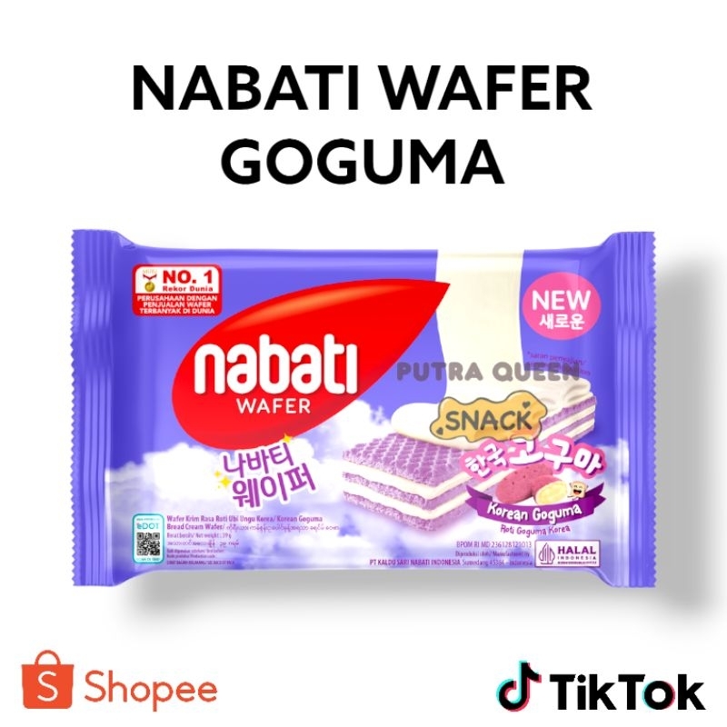 Jual NABATI WAFER GOGUMA ISI 10PCS | Shopee Indonesia