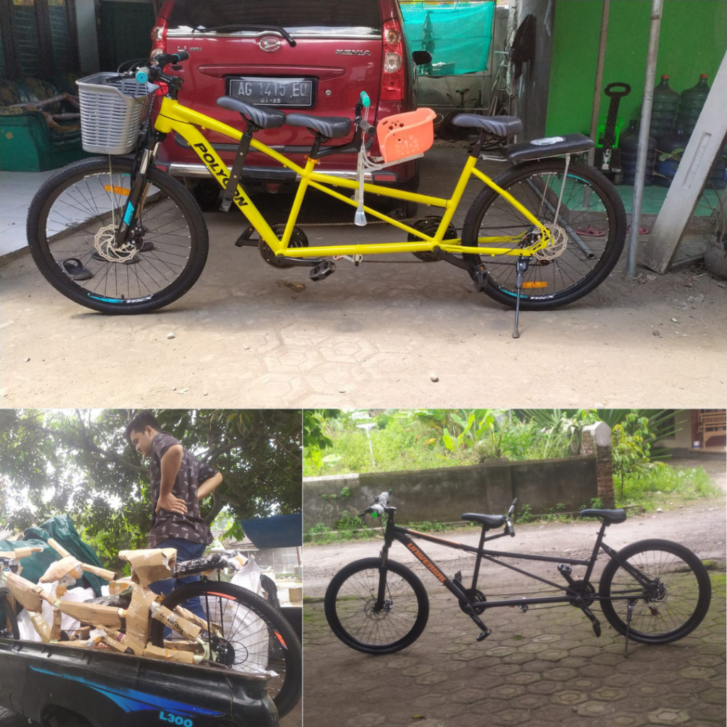 Jual SEPEDA TANDEM MODEL 4 | Shopee Indonesia