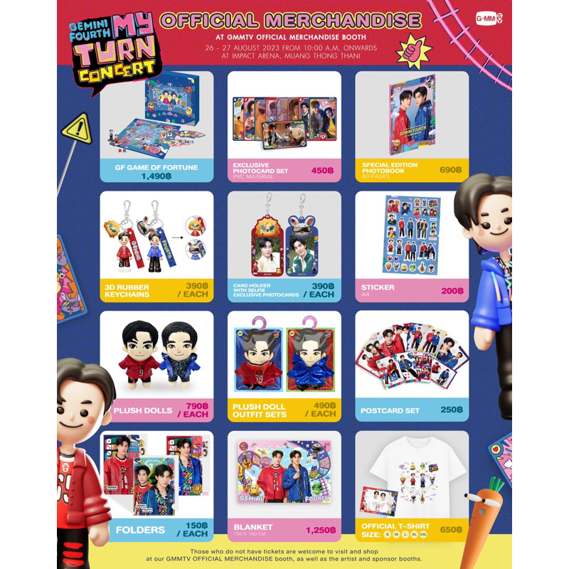 Jual [PELUNASAN ONLY!!] GEMINIFOURTH MY TURN CONCERT OFFICIAL MD ...