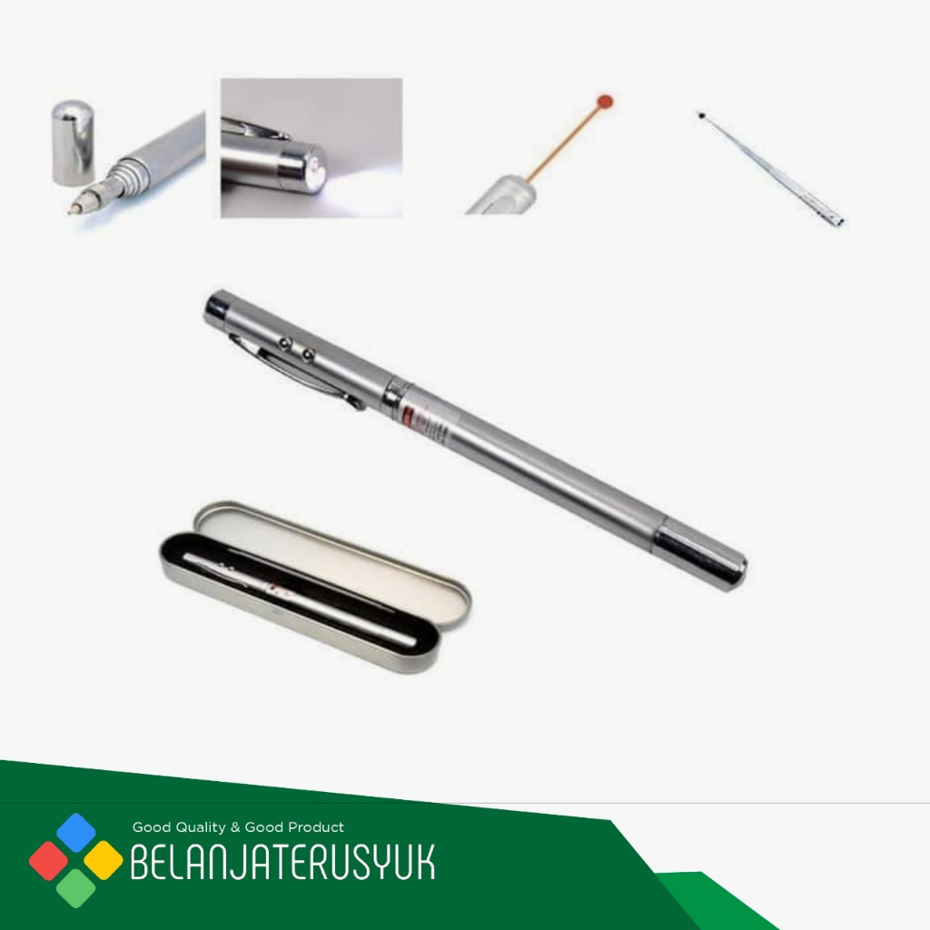Jual BEST PULPEN MULTIFUNGSI 5 IN 1 / PULPEN SENTER LASER STICK DAN ...