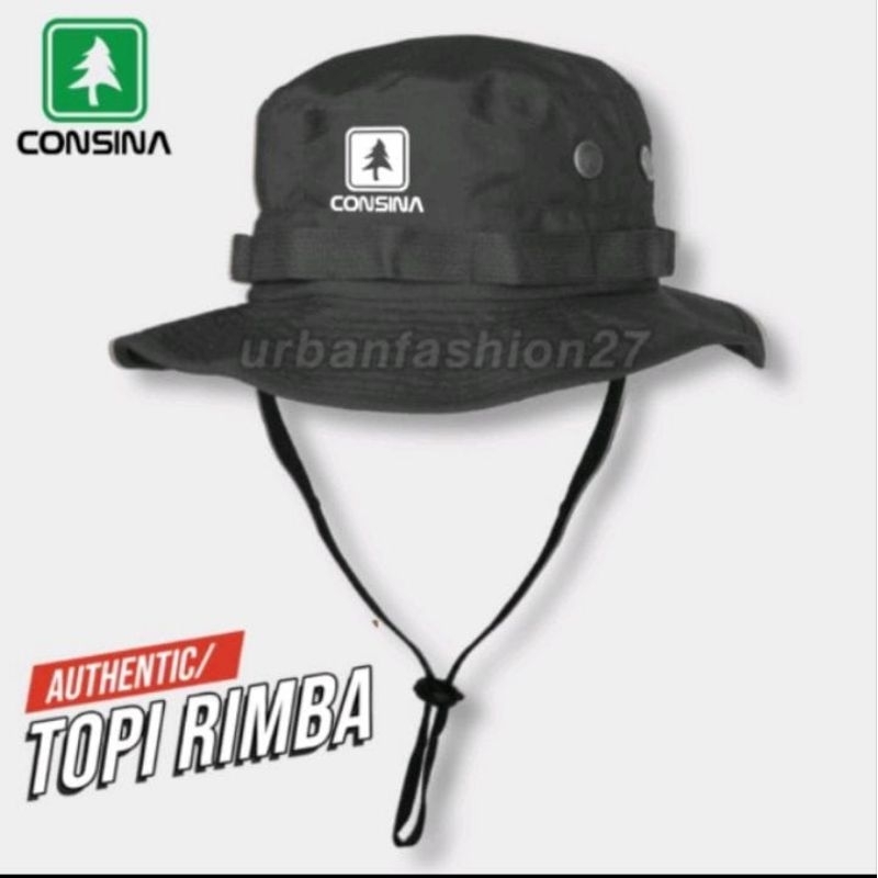 Jual TOPI RIMBA GUNUNG OUTDOOR HIKING CAMPING HAT TALI TOPI RIMBA ...