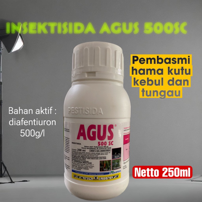 Jual insektisida Agus 500sc pembasmi hama kutu kutuan 250ML | Shopee ...