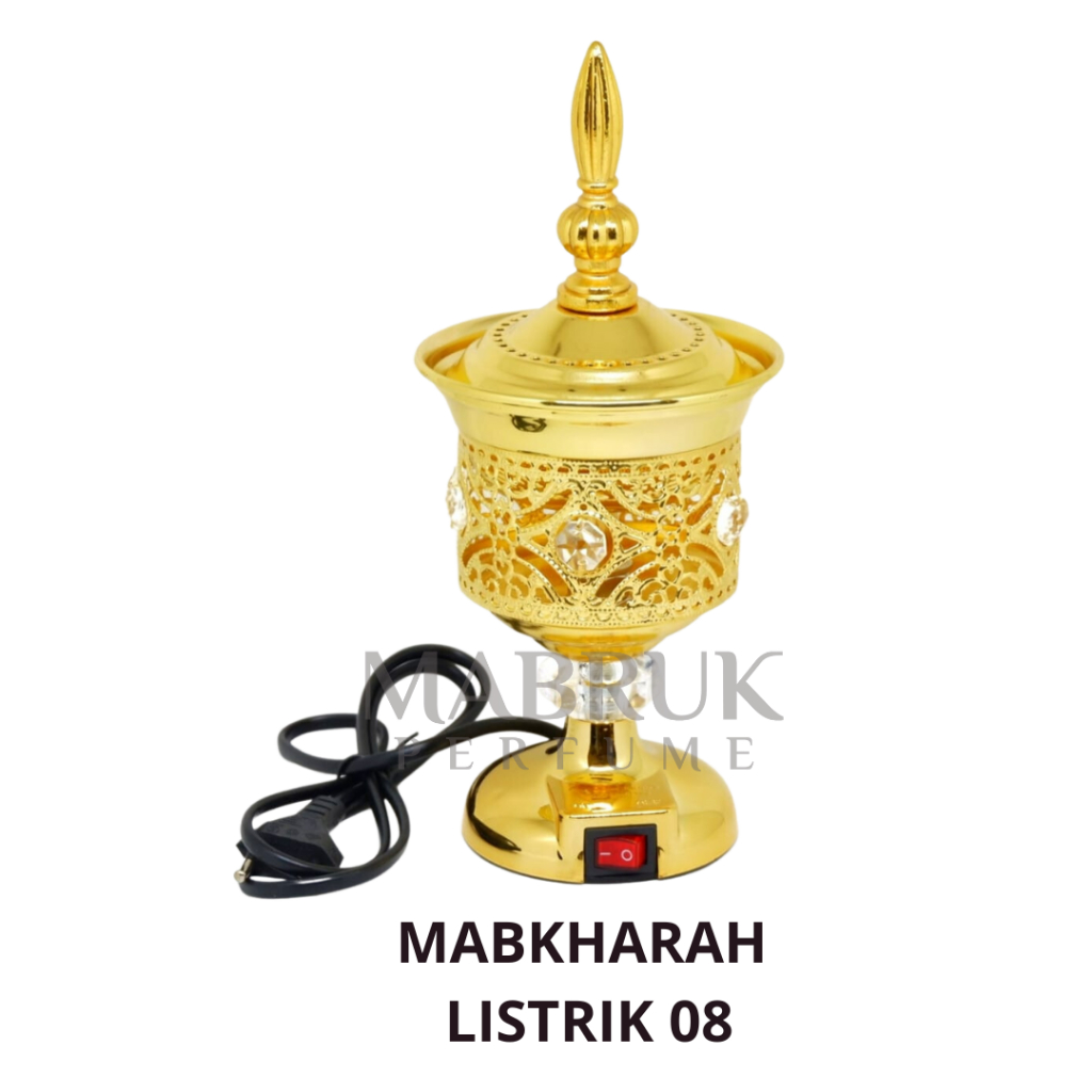 Jual Tempat Bakar Bukhur Dupa Arab Prapen Listrik Elektrik Mabkharah ...