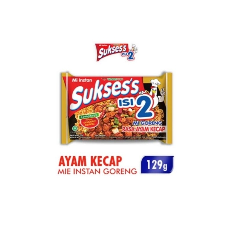 Jual MIE SUKSES DUO AYAM KECAP/KREMES (1 PAKET= 4 BKS) | Shopee Indonesia