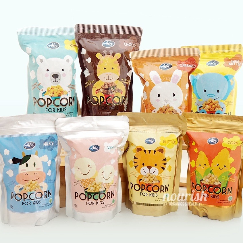Jual Abe Food, Popcorn For Kids 80 Gr-Jakut | Shopee Indonesia