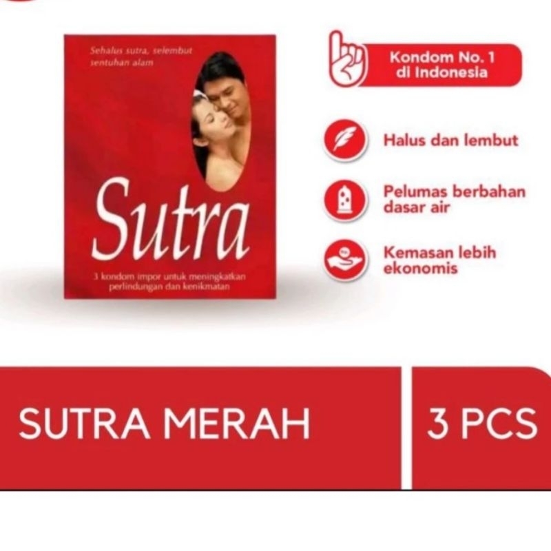 Jual Kondom Sutra Merah isi 3 | Shopee Indonesia