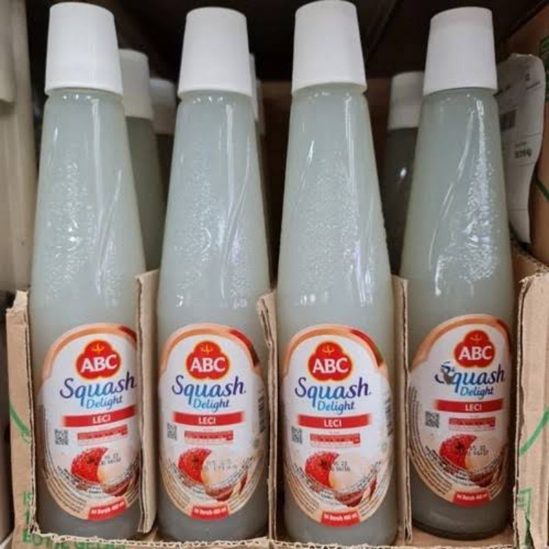 Jual Sirup ABC Leci Squash 450 ml 1Dus isi 12 botol | Shopee Indonesia