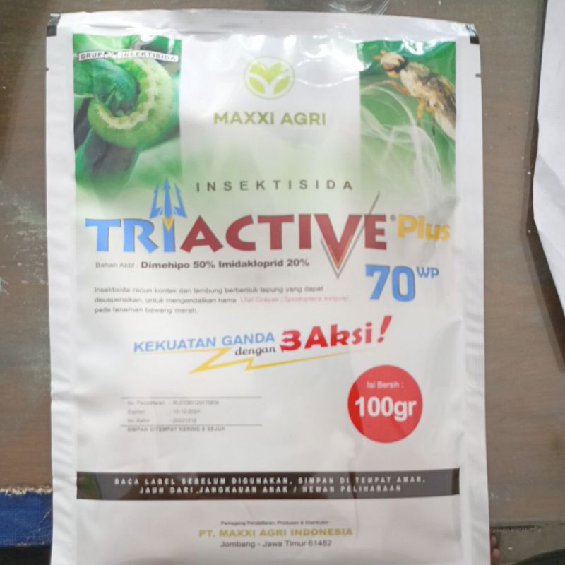 Jual Insektisida TRIACTIVE PLUS 70 WP basmi kutu kebul dan sejenisnya ...