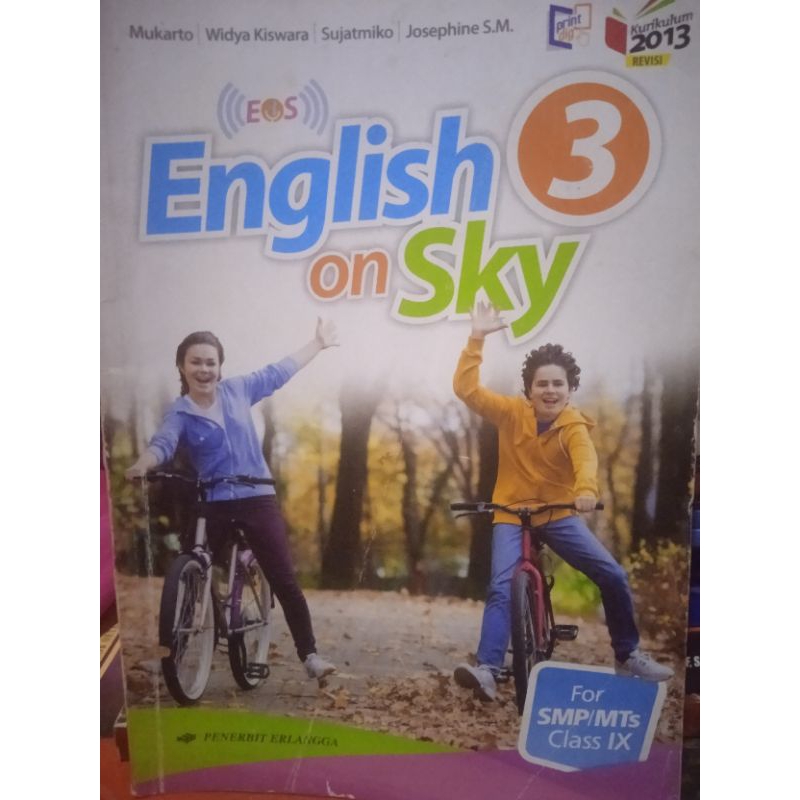Jual buku ENGLISH ON SKY KELAS 3 SMP ERLANGGA K13 EDISI REVISI | Shopee ...