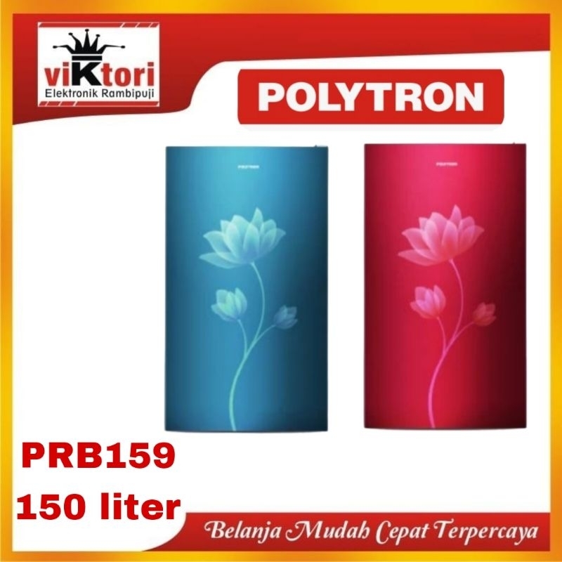 Jual POLYTRON Kulkas 1 Pintu Metallic 150 Liter PRB157 PRB159 / KULKAS ...