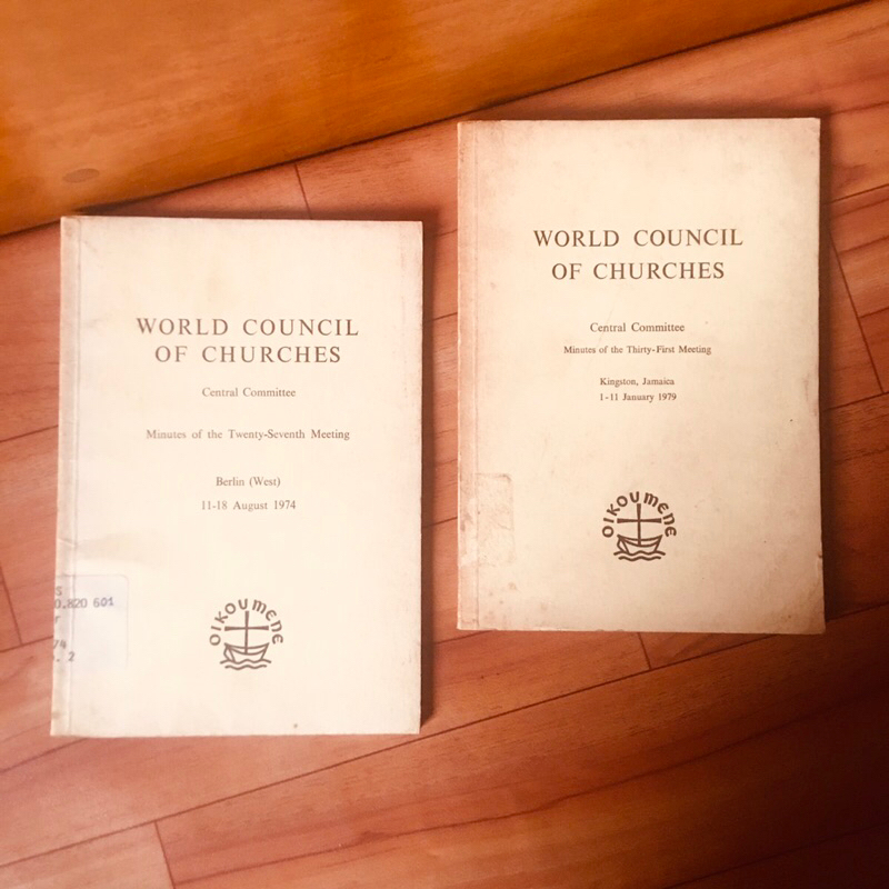 Jual BUKU ORIGINAL WORLD COUNCIL OF CHURCHES - BEBAS PILIH - OIKOUMENE ...