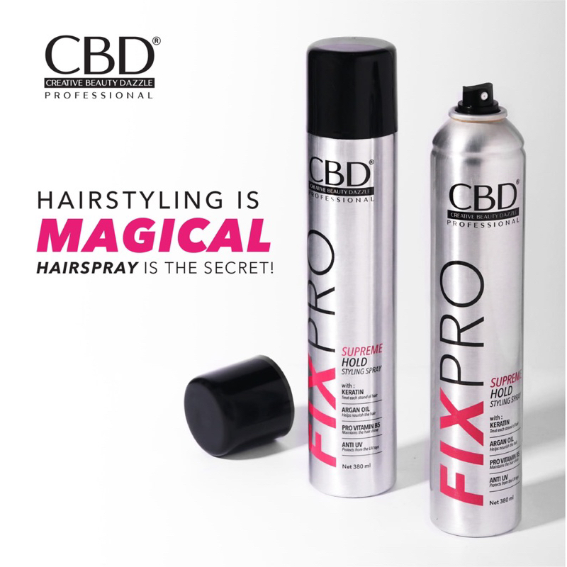 Jual CBD FIX PRO SUPREME HOLD STYLING SPRAY 380ML | Shopee Indonesia