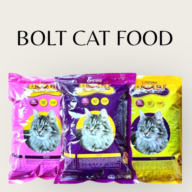 Jual Makanan Kucing BOLT Cat Food SALMON TUNA | Shopee Indonesia