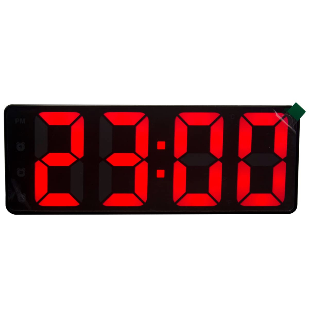Jual Jam Meja Digital Mini Led Weker Alarm Clock Mirror GH-0712 Merah ...