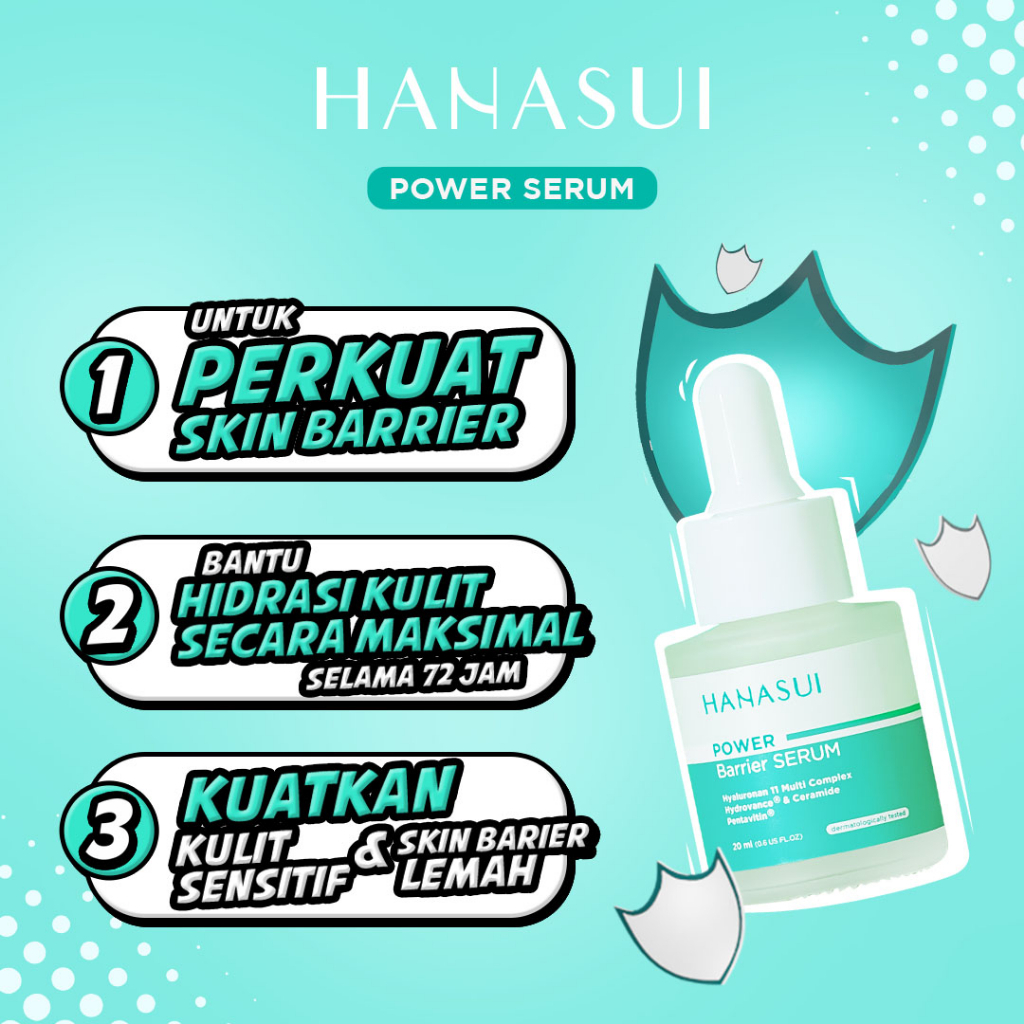 Jual Hanasui Power Serum - 20ml Hanasui serum brightening niacinamide ...