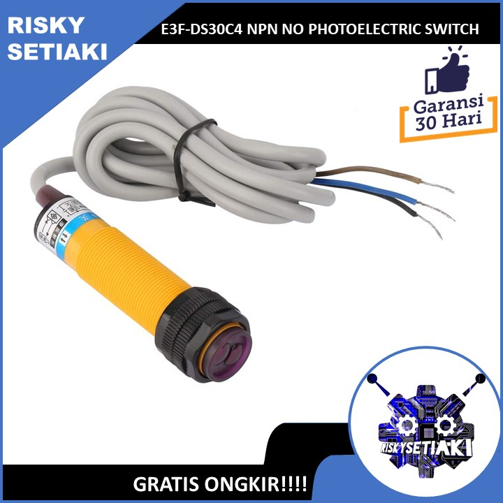 Jual E3F DS30C4 PROXIMITY SWITCH SENSOR 6-36V INFRARED E3F-DS30C4 NPN NO SENSOR | Shopee Indonesia