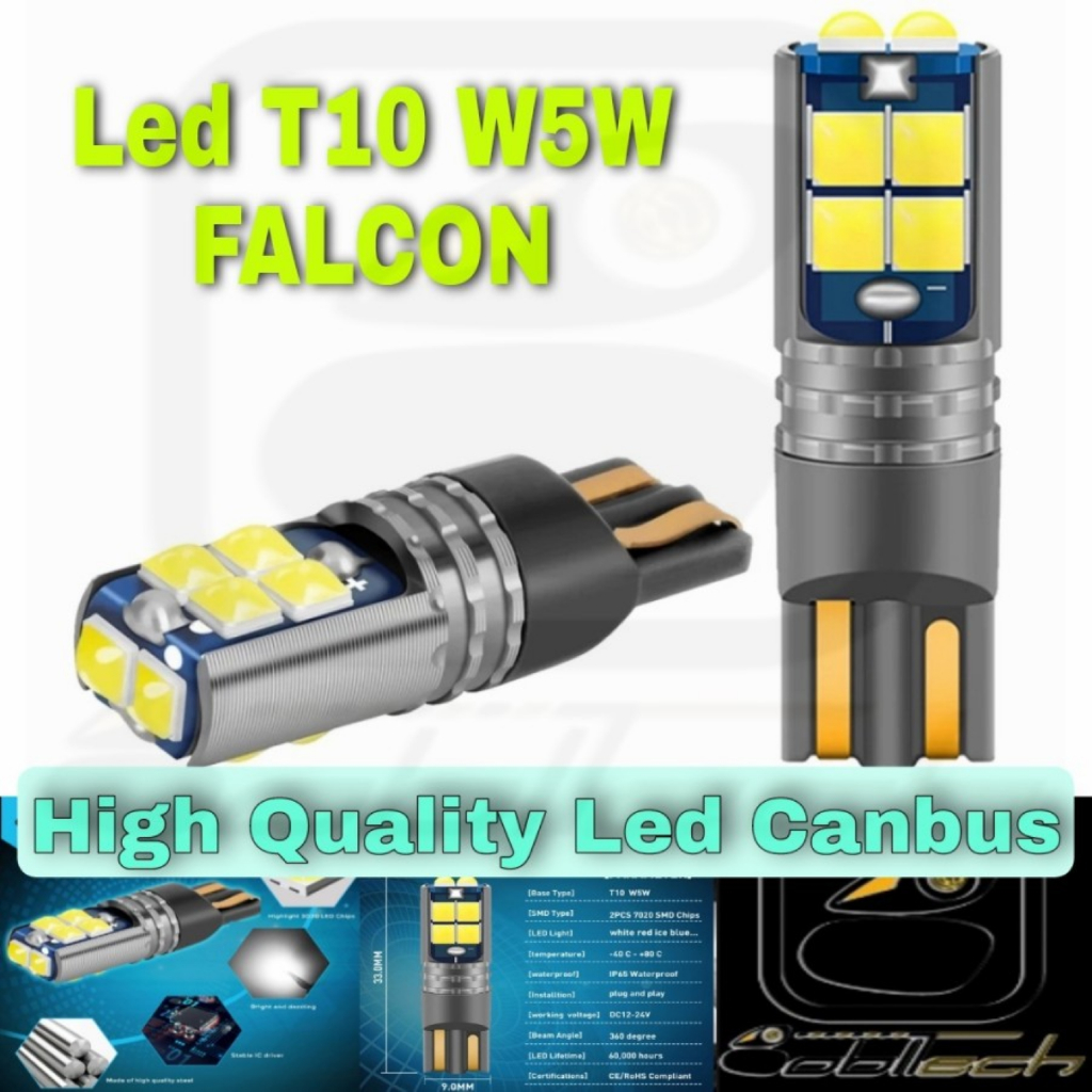 Jual BOBLTECH 1 Buah Lampu Senja Sein Motor NMax Aerox Led T10 W5W SX ...