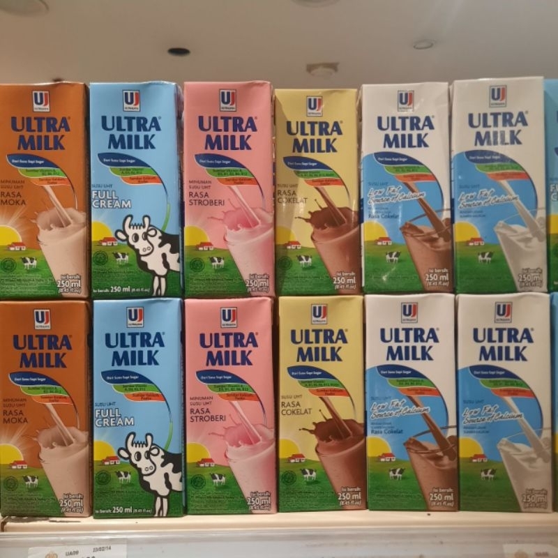 Jual ULTRA MILK KEMASAN 250ML (SATUAN) | Shopee Indonesia