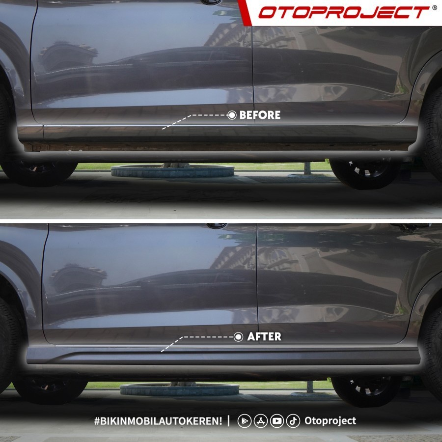 Jual Side Skirt Samping Body Mobil All New Avanza Xenia Veloz 2022 2023 ...