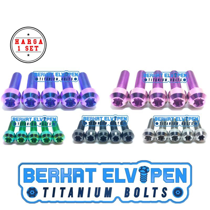 Jual Baut Titanium Air Duct Keongan Cvt Pcx 150 Lokal Gr5 | Shopee ...