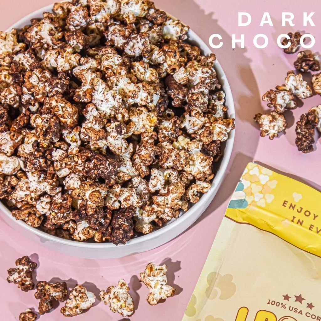 Jual Popcorn Bioskop DARK CHOCO Popcorn CGV / I POP U Premium Popcorn ...