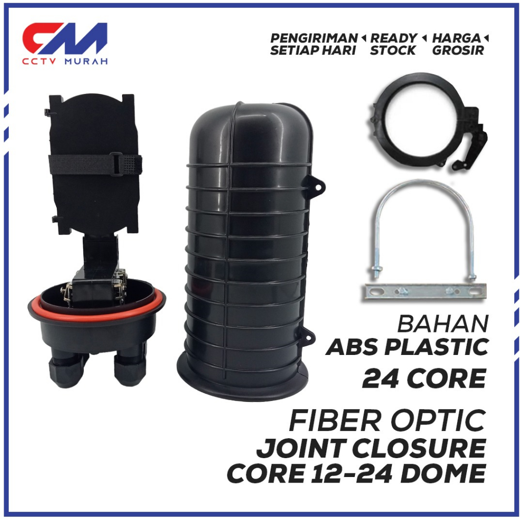 Jual Joint Closure Dome Core 12-24 Fiber Optic-24 Core | Shopee Indonesia