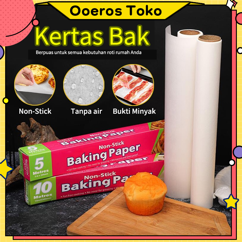 Jual Kertas Roti / Baking Paper / Alas Roti Non-Stick / Kertas Panggang ...
