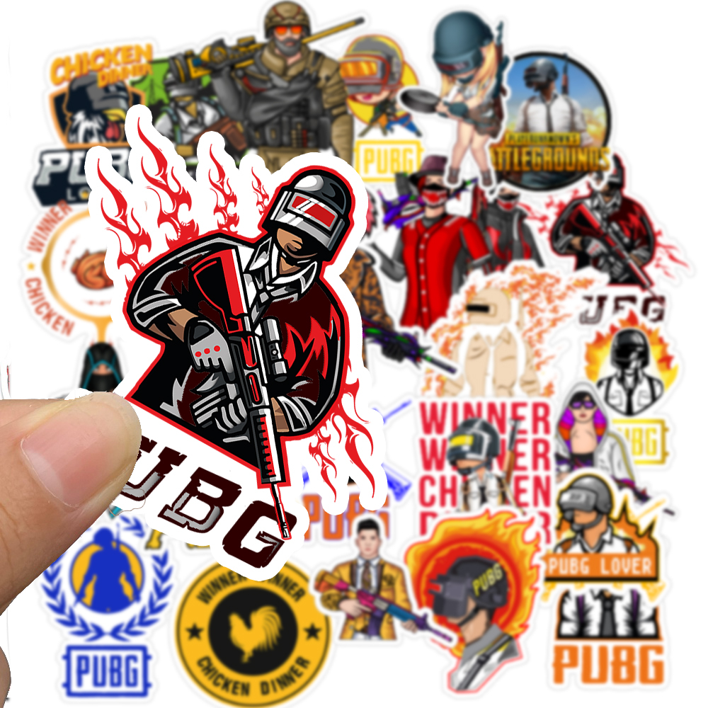 Jual Stiker Pubg Game Best seller isi 25 pcs | Shopee Indonesia