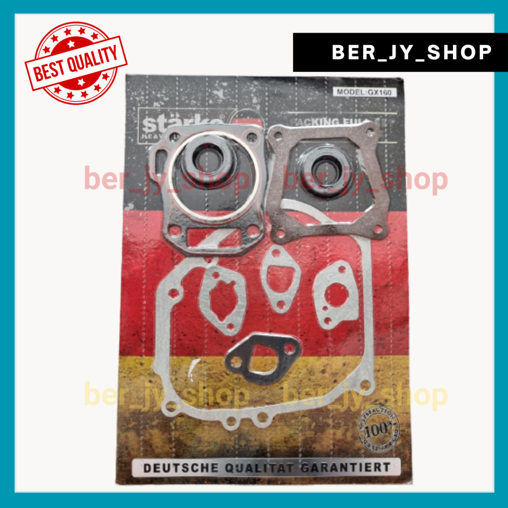 Jual GX160 GX200 - Pak Set Packing Set Paking set Gasket Set PLUS OLISEAL Mesin GX160 GX200 GX ...