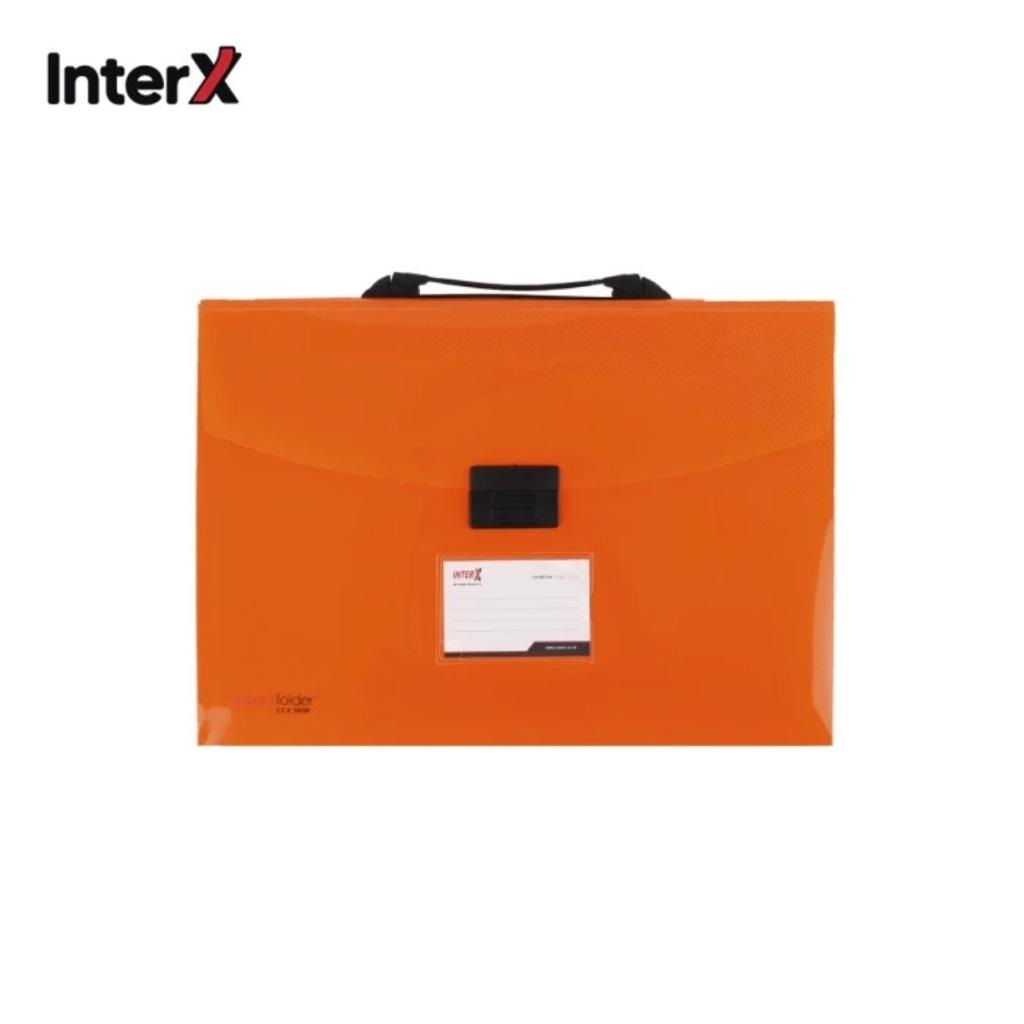 Jual Map Plastik Carry File Box 4 cm with handle FC (Folio ...