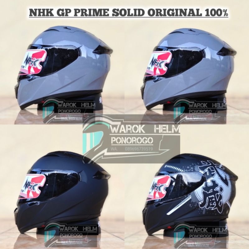 Jual Helm NHK GP PRIME MOTIF/ POLOSS ORIGINAL 100% | Shopee Indonesia