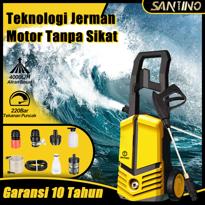 Jual SANTINO Mesin Cuci Steam Mobil dan Motor (Garansi sepuluh tahun)/Alat steam cuci motor ...