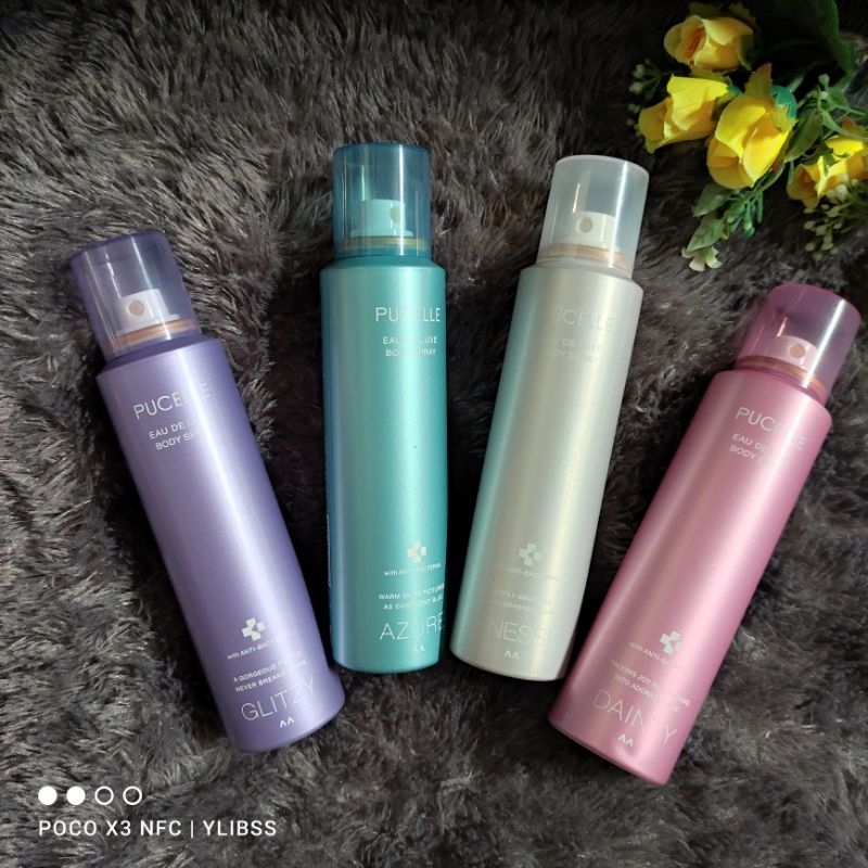 Jual Parfum PUCELLE eau de luxe Body spray 150ml | Shopee Indonesia