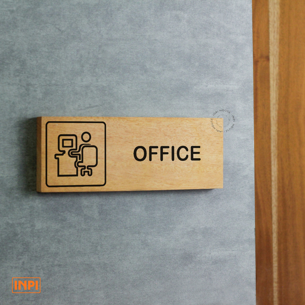 Jual sign system office - papan tanda ruang - office sign - wall sign ...