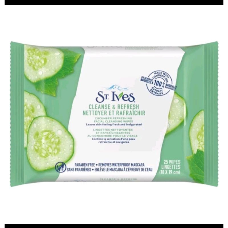 Jual St. Ives cleanse & refresh nettoyer & rafraichir Facial Cleansing ...