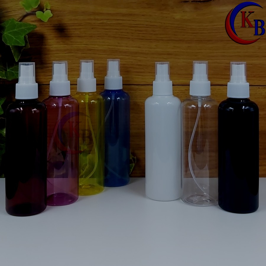 Jual BOTOL SPRAY 250 ML PUTIH NECK 24 / BOTOL PLASTIK PET BR 250ML | Shopee Indonesia
