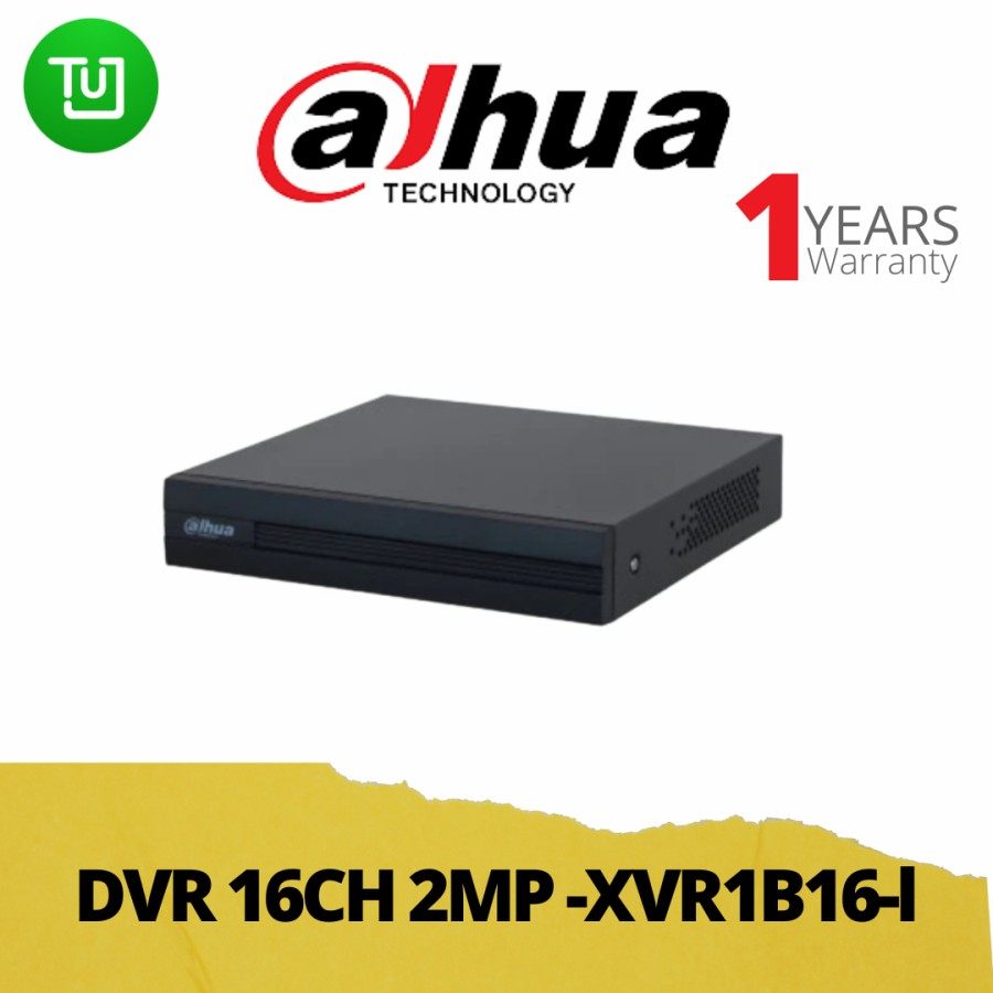 Jual DVR CCTV DAHUA COOPER 16CH DH-XVR1B16-l | Shopee Indonesia
