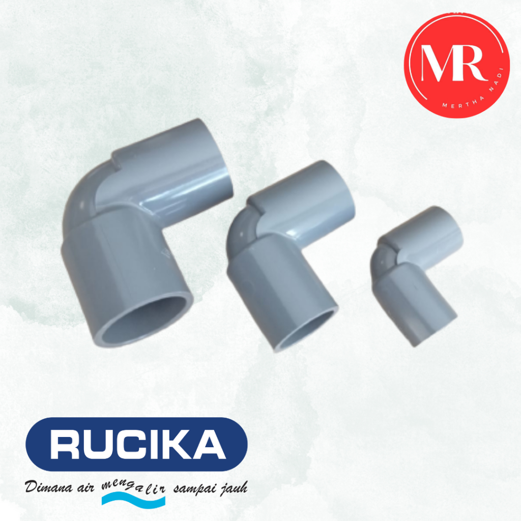 Jual Keni / Elbow / Knee RUCIKA AW 1/2 3/4 1 11/4 inch / Sambungan L pipa | Shopee Indonesia