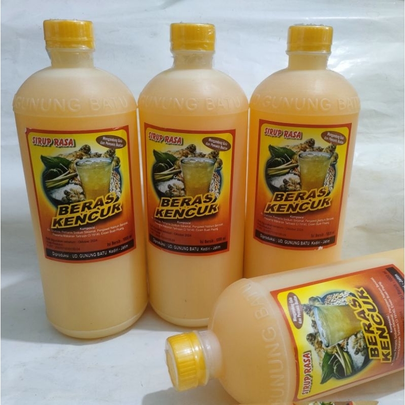Jual SIRUP RASA BERAS KENCUR ( UNTUK CAMPURAN JAMU SEDUH) | Shopee ...