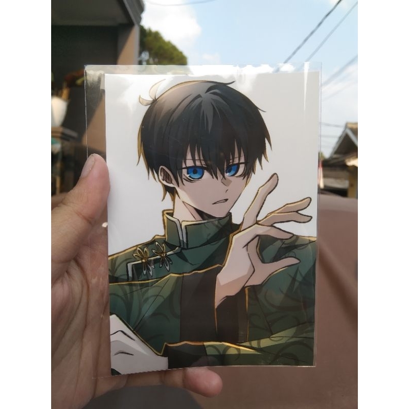 Jual BLUE LOCK BLLK ISAGI BACHIRA CHIGIRI RIN NEPPURI ART NET PRINT ...