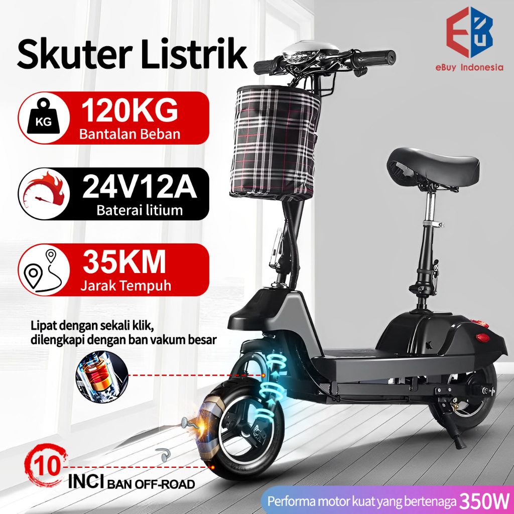 Jual Skuter Elektrik /Skuter Listrik Mini / Electric Scooter/Foldable ...