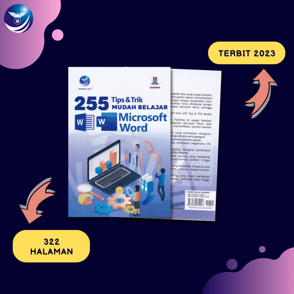 Jual Buku Komputer 255 Tips & Trik Mudah Belajar Microsoft Word 2016 dan 2019 - Madcoms | Shopee ...