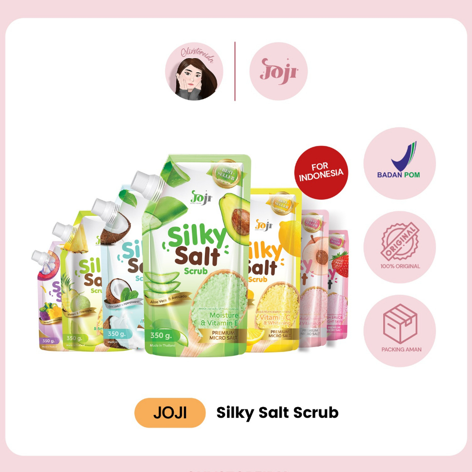 Jual Joji Secret Young Silky Salt Scrub 300gr / Garam Lulur / Scrub ...