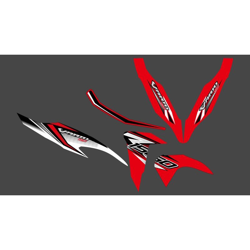 Jual sticker striping vario new 125/150 motif ala Vietnam transparan ...