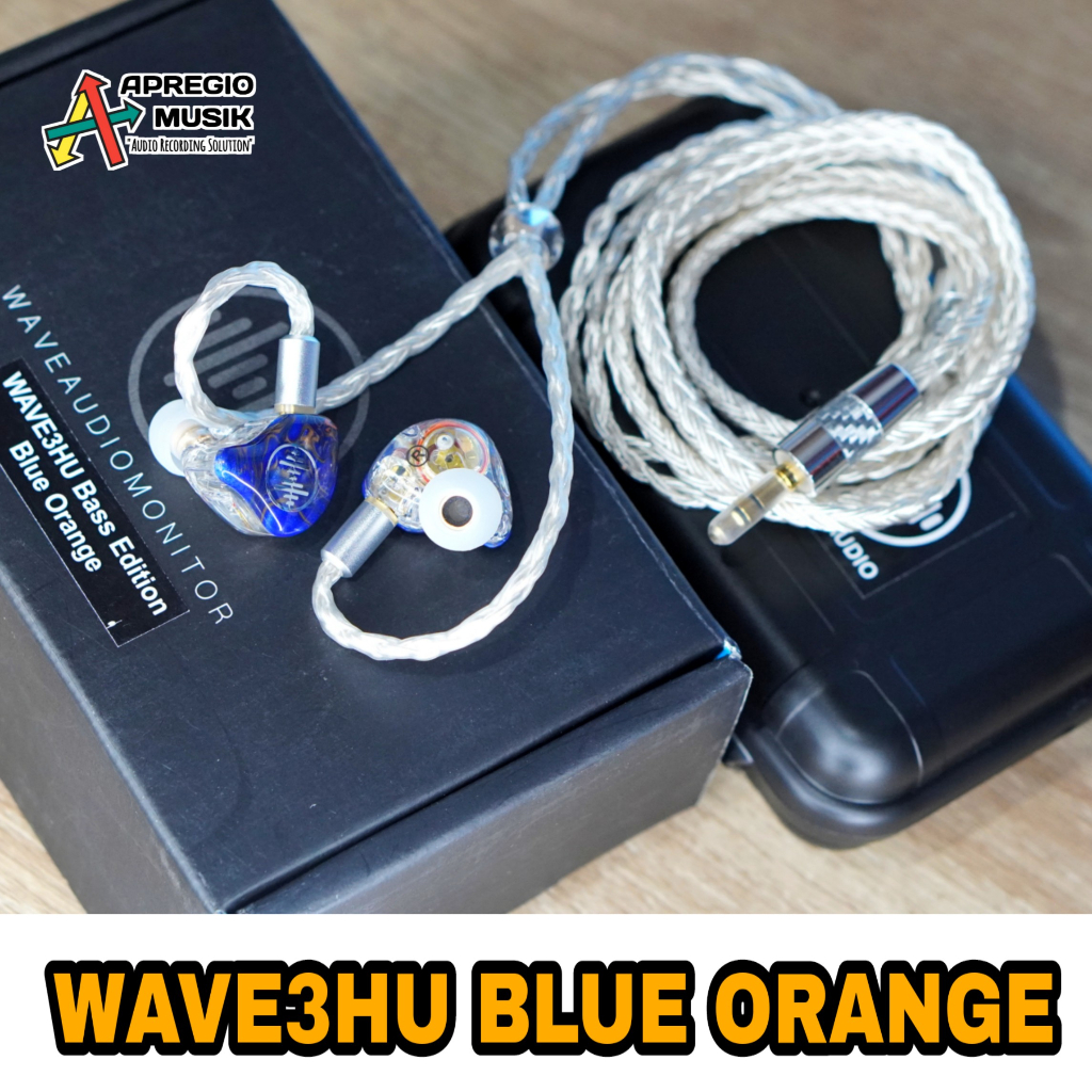 Jual Wave IEM Wave 3HU BASS / Flat edition in ear monitor earphone ...