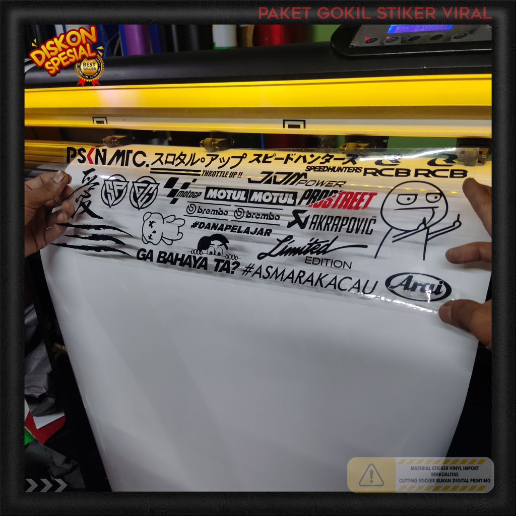 Jual RB Stiker Ga Bahaya Ta? Paket psknmtc gc sp cakar speedhunter ...