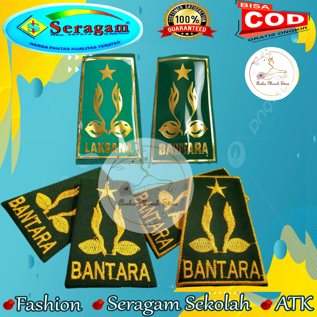 Jual TKU Pangkat Bantara Dan Laksana Pramuka Harga Untu 1 Pasang | Shopee Indonesia