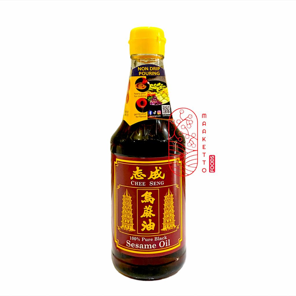 Jual Chee Seng Pure Black Sesame Oil / Minyak Wijen Hitam Chee Seng ...