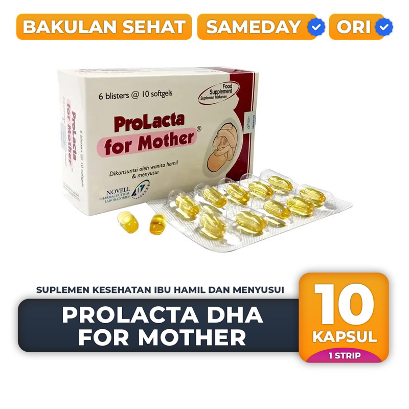 Jual Prolacta For Mother Strip 10 Kapsul | Shopee Indonesia