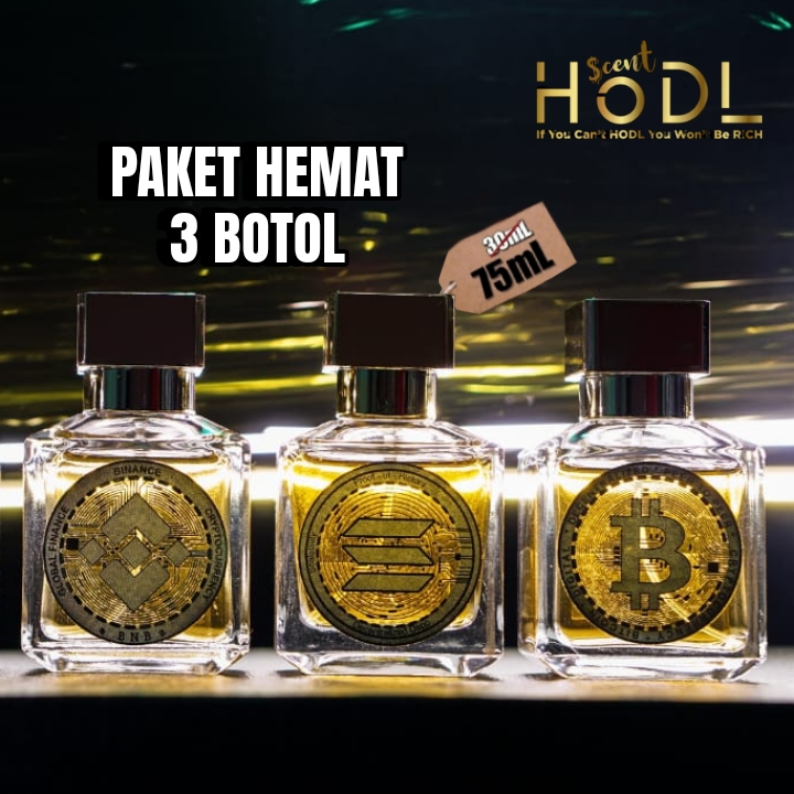 Jual HODL Scent Paket Hemat 3 Varian // Parfum Premium Eau De Perfume ...
